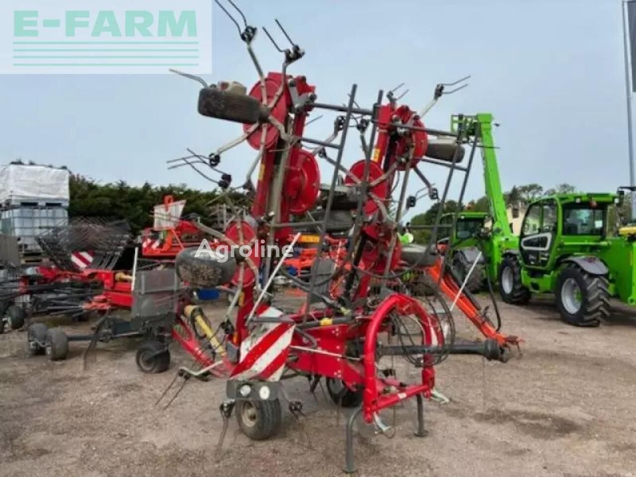 Massey Ferguson td868dn prevrtač sena