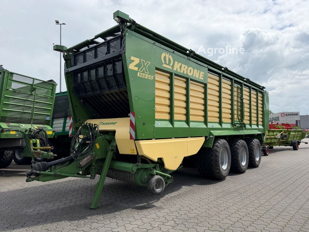 Krone ZX 560 GD samoutovarna prikolica