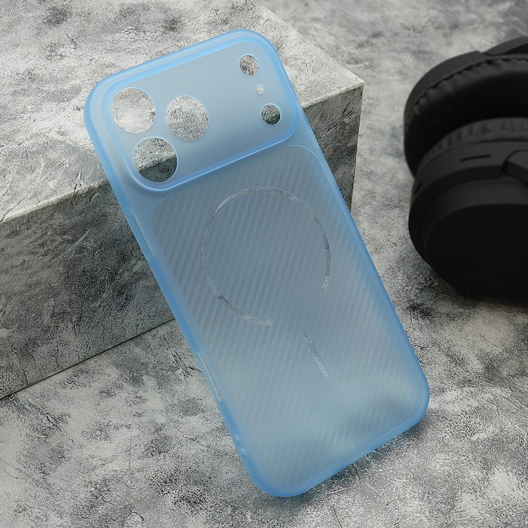 Zastitna maska (futrola) AIR STRIPE - iPhone 17 Pro Max (6.9) plava (MS)