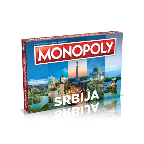 Društvena Igra Monopoly - Čudesna Srbija