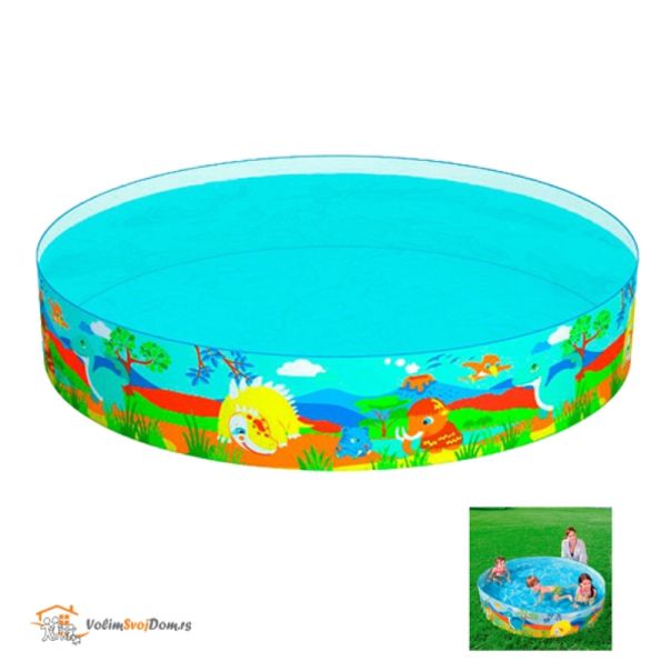 BESTWAY Bazen za decu 183x38cm Dinosaurous