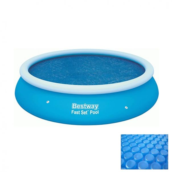 BESTWAY Solarni pokrivač za bazen 244cm Fast Set