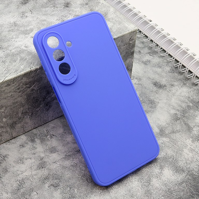Zastitna maska (futrola) Soft 3D camera - Samsung A175 Galaxy A17/A176B Galaxy A17 5G plava (MS)