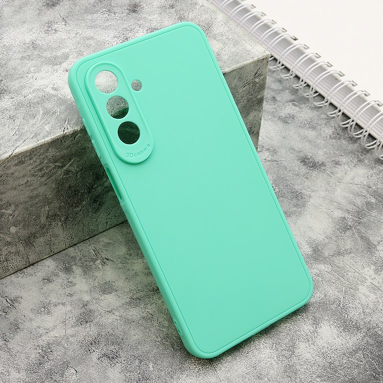 Zastitna maska (futrola) Soft 3D camera - Samsung A175 Galaxy A17/A176B Galaxy A17 5G zelena (MS)