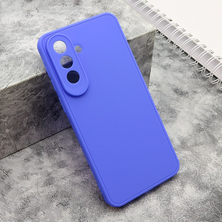 Zastitna maska (futrola) Soft 3D camera - Samsung A376 Galaxy A37 5G plava (MS)