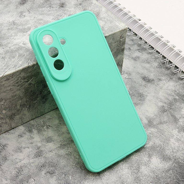 Zastitna maska (futrola) Soft 3D camera - Samsung A376 Galaxy A37 5G zelena (MS)