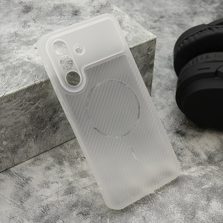Zastitna maska (futrola) AIR STRIPE - Samsung A576 Galaxy A57 5G bela (MS)