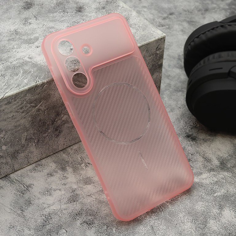 Zastitna maska (futrola) AIR STRIPE - Samsung A576 Galaxy A57 5G roze (MS)