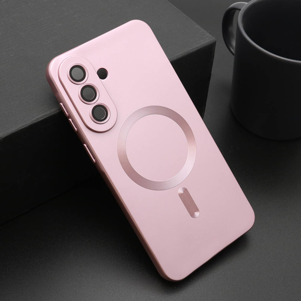 Zastitna maska (futrola) ELEGANT MAGSAFE - Samsung A576 Galaxy A57 5G roze (MS)