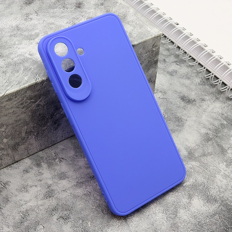 Zastitna maska (futrola) Soft 3D camera - Samsung A576 Galaxy A57 5G plava (MS)