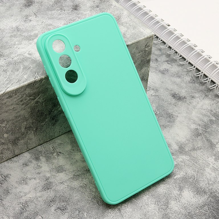 Zastitna maska (futrola) Soft 3D camera - Samsung A576 Galaxy A57 5G zelena (MS)