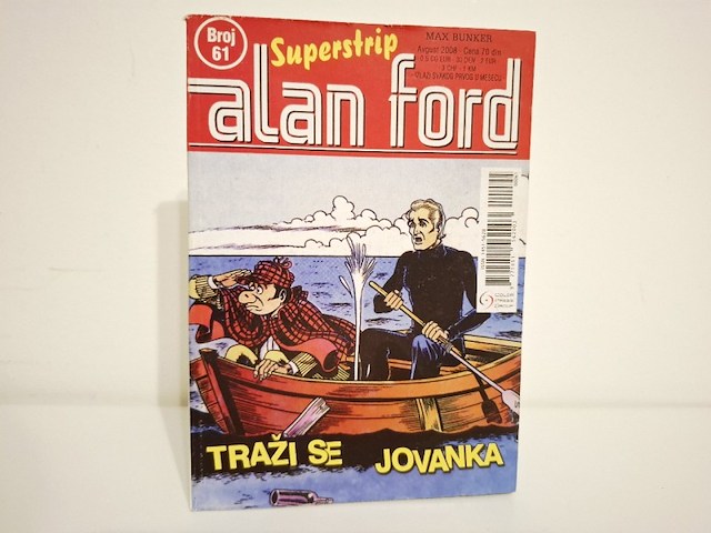 Alan Ford Traži se Jovanka Superstrip broj 61