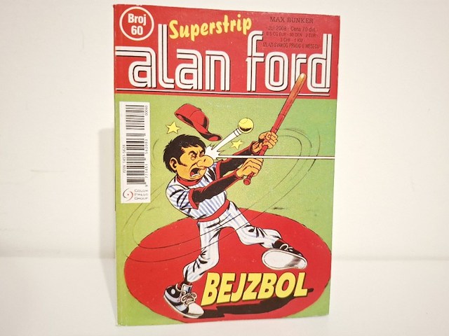 Alan Ford Bejzbol Superstrip broj 60