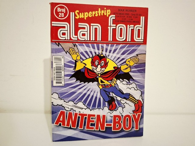 Alan Ford Anten-Boy Superstrip broj 28