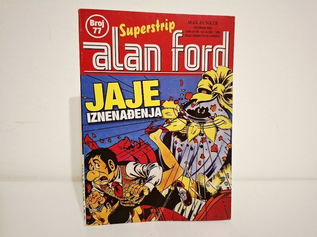 Alan Ford Jaje iznenađenja Superstrip broj 77
