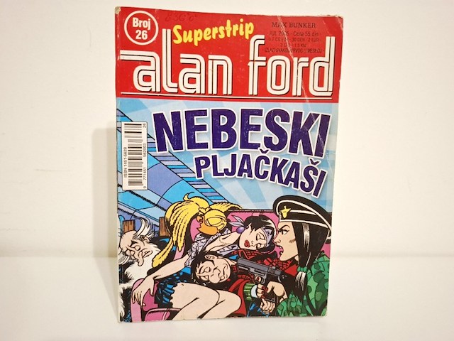 Alan Ford Nebeski pljačkaši  Superstrip broj 26