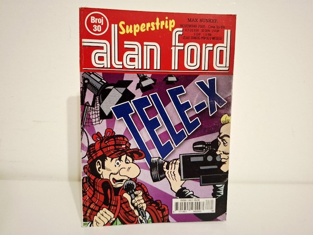 Alan Ford Tele-X Superstrip broj 30