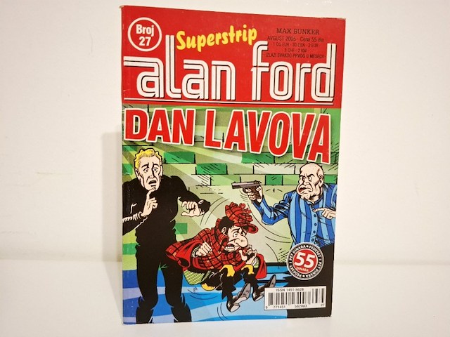 Alan Ford Dan lavova Superstrip broj 27