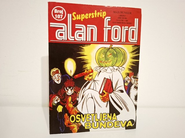 Alan Ford Osvetljena bundeva Superstrip broj 107