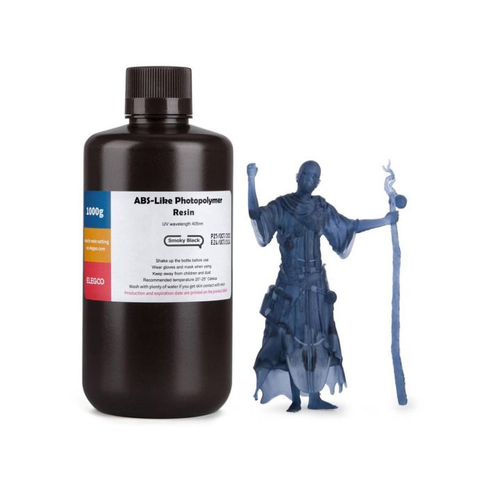 Smola Elegoo Abs-like Resin 1kg Smoky Black