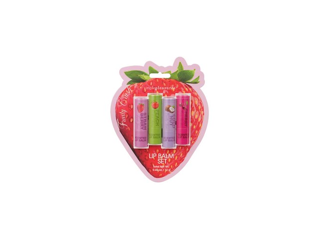 Balzam za usne set 4 - Fruity, Watermelon
