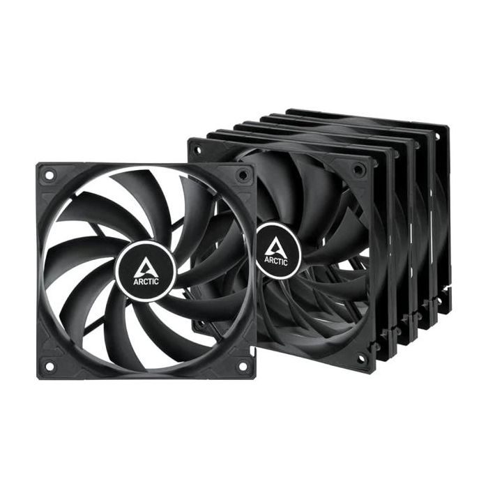 Ventilatori ARCTIC F12 Value Pack black 5 kom (120*120*25)