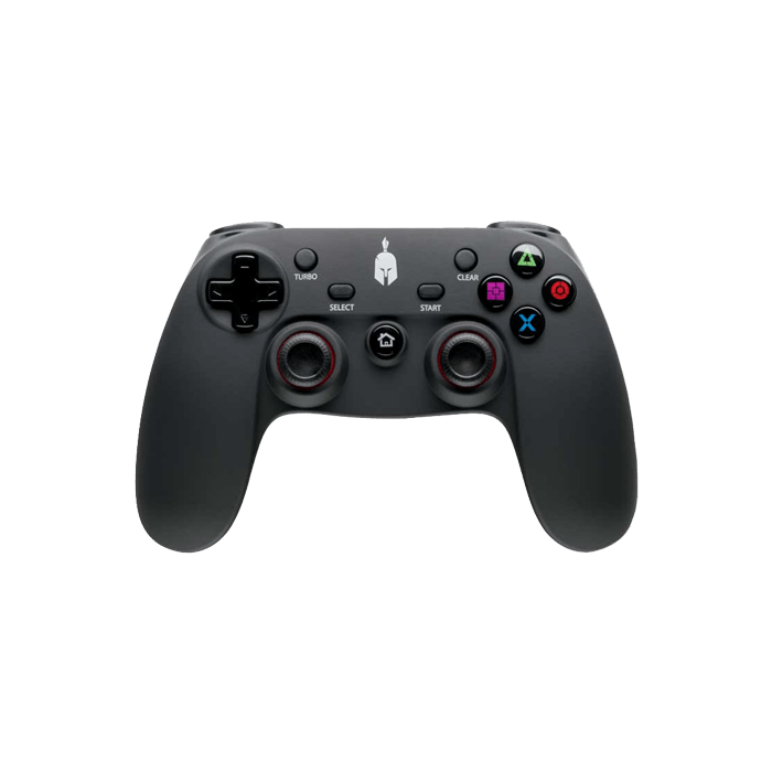 SPARTAN GEAR gamepad KSIFOS (Crni) Četvorosmerni kursor, USB, Wireless, Windows, PlayStation