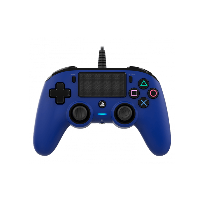 NACON Gamepad WIRED COMPACT CONTROLLER (Plavi) Osmosmerni kursor, USB, Windows, PlayStation
