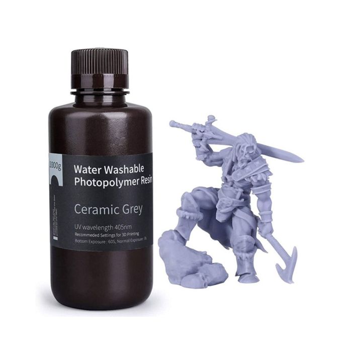 Smola Elegoo Water Washable Resin 1000g Ceramic Grey
