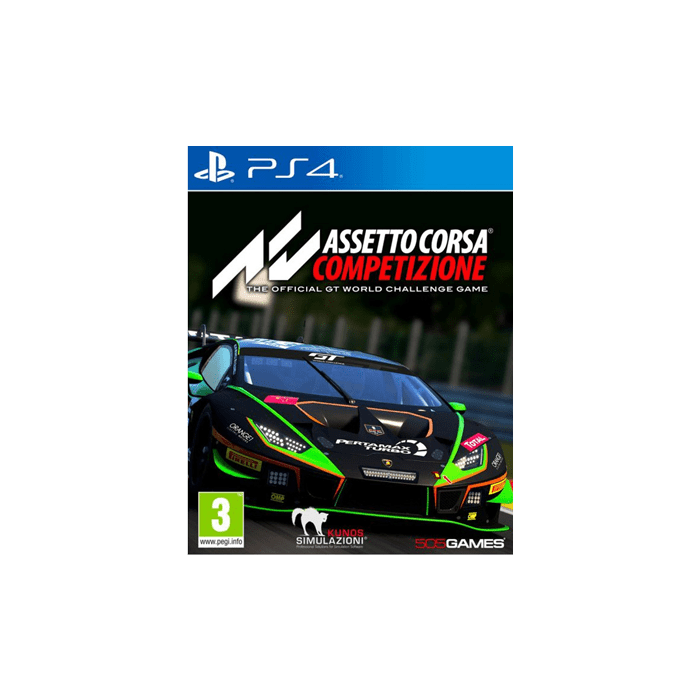 Igra PS4 Assetto Corsa Competizione Vožnja, PEGI 3