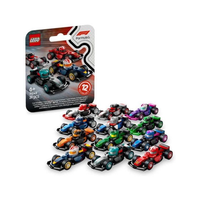 Lego F1 Mini Figures - Collectible Race Cars