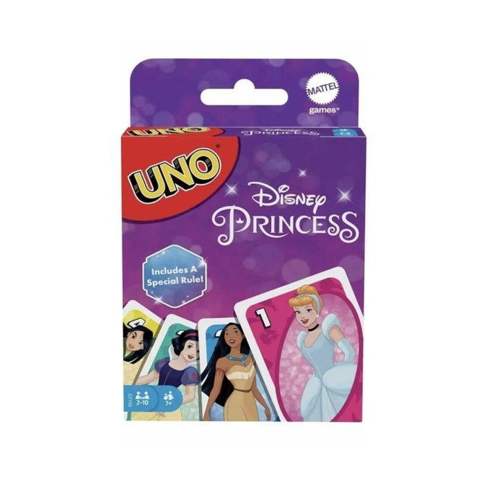Društvena Igra Mattel Uno - Disney Princess - Card Game