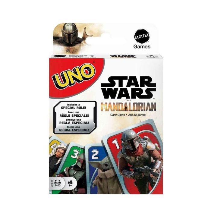 Društvena Igra Mattel Uno - Star Wars - The Mandalorian - Card Game