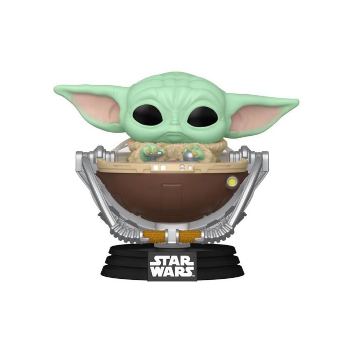 Bobble Figure Star Wars Pop! - Grogu In Pram #823