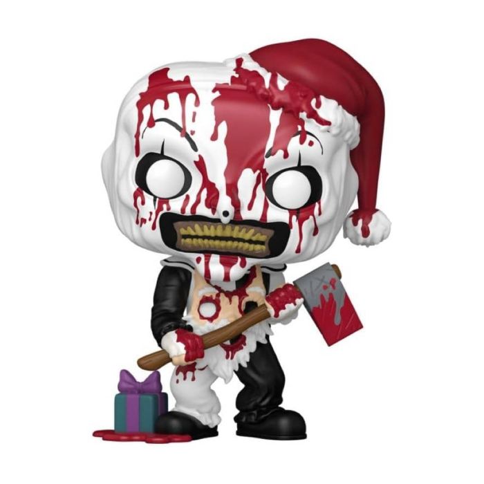 Bobble Figure Movies - Terrifier Pop! - Art The Clown (bloody With Axe) #1935