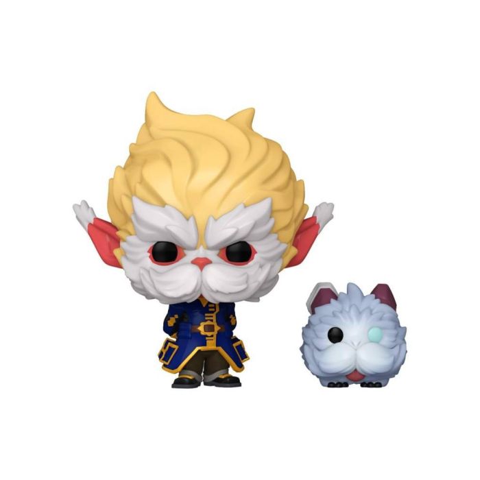 Bobble Figure Arcane League Of Legends Pop! - Heimerdinger With Poro