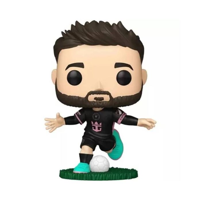 Bobble Figure Football - Inter Miami- Pop! - Lionel Messi (away Kit)