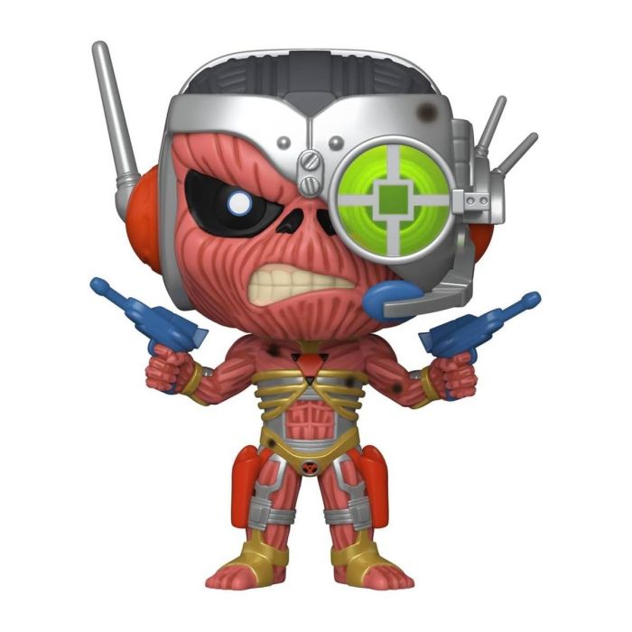 Bobble Figure Rocks - Iron Maiden Pop! - Cyborg Eddie