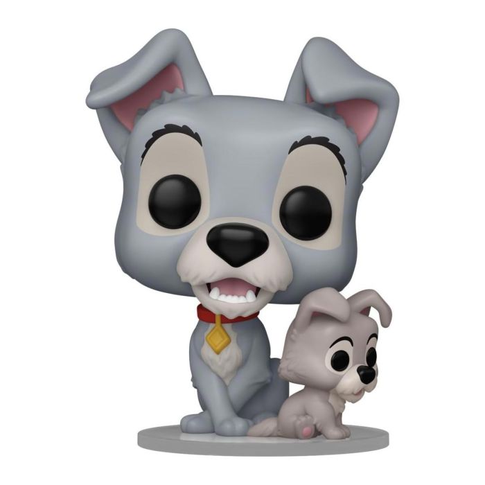 Bobble Figure Disney - Lady And The Tramp Pop! - Tramp With Puppy