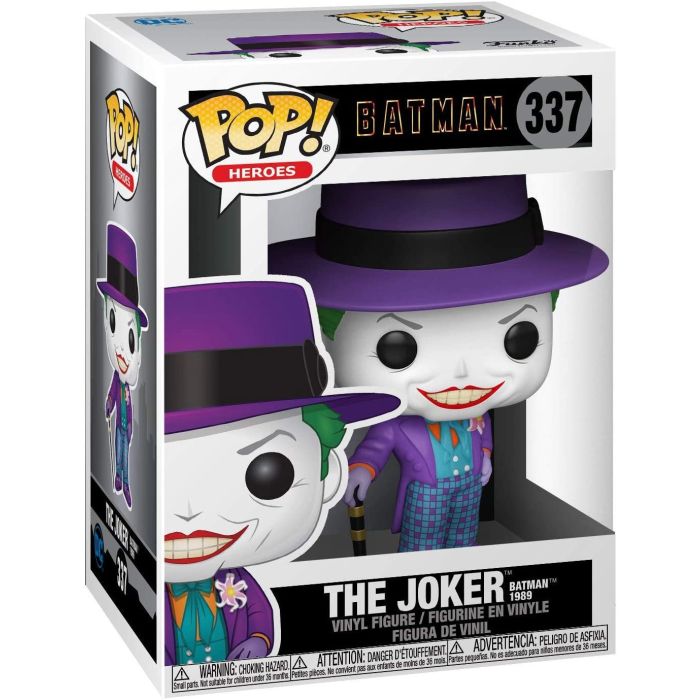 Bobble Figure Dc - Batman Pop! - The Joker (batman 1989)