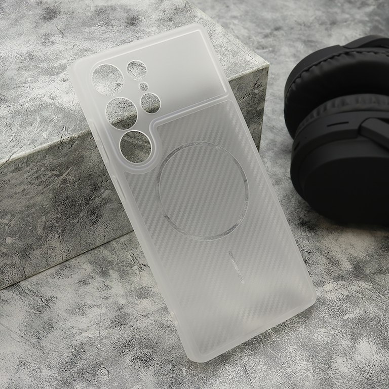 Zastitna maska (futrola) AIR STRIPE - Samsung S938 Galaxy S25 Ultra 5G bela (MS)