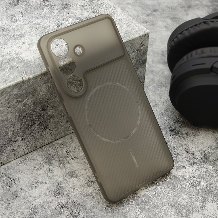 Zastitna maska (futrola) AIR STRIPE - Samsung S941 Galaxy S26 5G crna (MS)