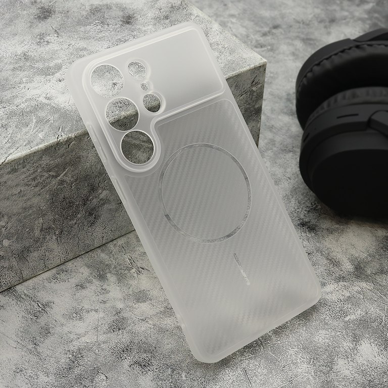 Zastitna maska (futrola) AIR STRIPE - Samsung S948 Galaxy S26 Ultra 5G bela (MS)