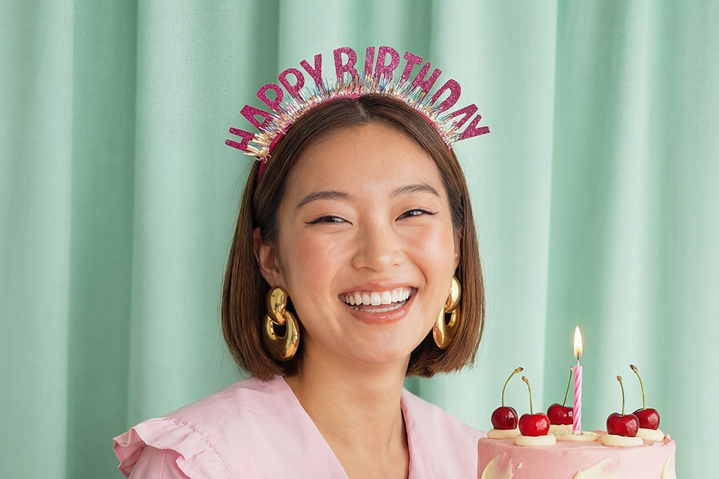 RAJF HAPPY BIRTHDAY PINK – 18CM