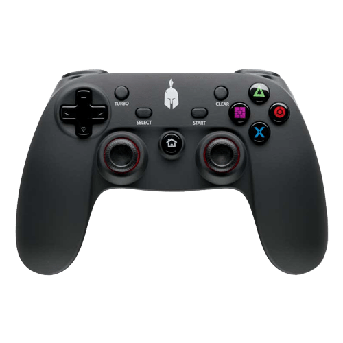 SPARTAN GEAR gamepad KSIFOS (Crni) Četvorosmerni kursor, USB, Wireless, Windows, PlayStation