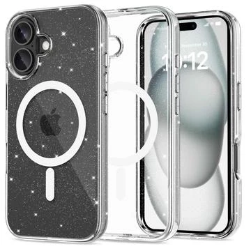 IPHONE 16 TECH-PROTECT FLEXAIR GLITTER MAGNETNA HIBRIDNA MASKA - PROVIDNA