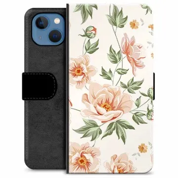 IPHONE 13 PREMIJUM FUTROLA-NOVČANIK - CVEĆE