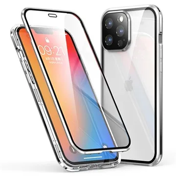 LUPHIE IPHONE 13 PRO MAX MAGNETNA MASKA - SREBRNA