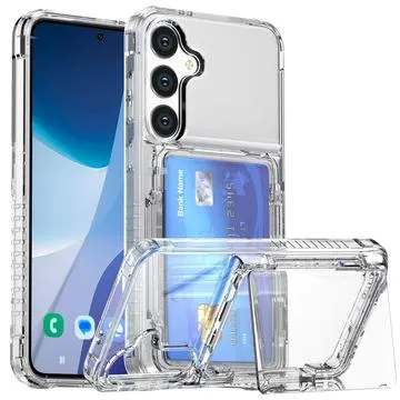 SAMSUNG GALAXY S26+ PROZIRNA FUTROLA SA DRŽAČEM ZA KARTICE