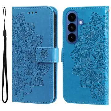 SAMSUNG GALAXY S26 MANDALA SERIES FUTROLA-NOVČANIK - PLAVA